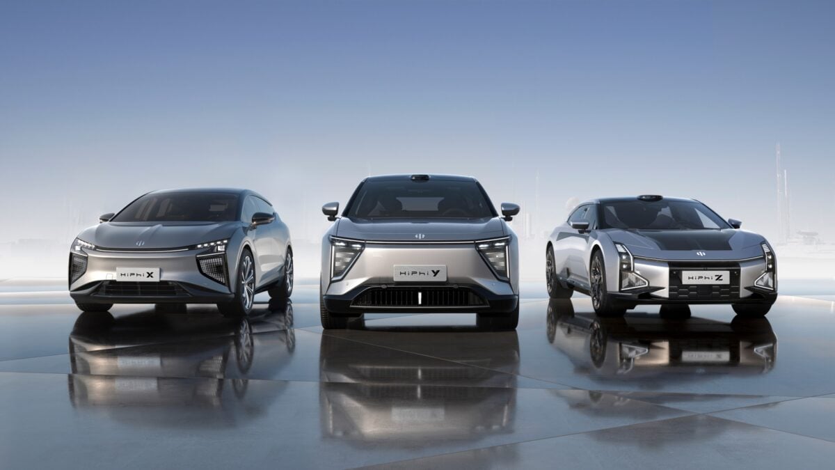 HiPhi X et Z, des voitures électriques chinoises avec des prix de Porsche Taycan