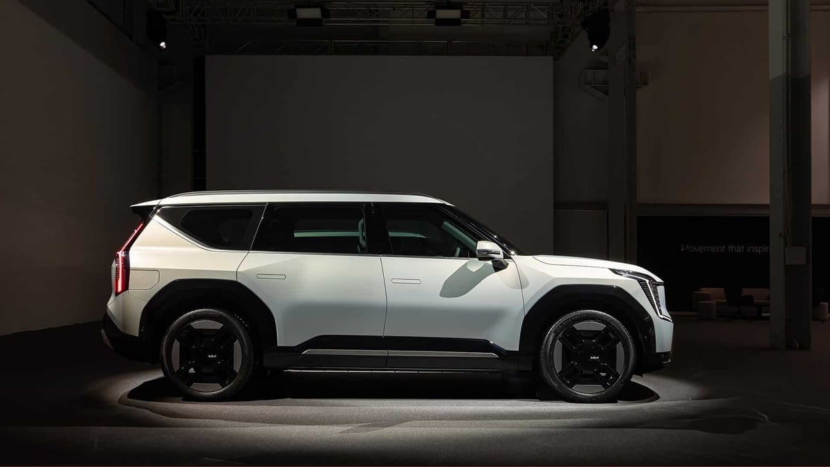 Kia EV9 Air : une nouvelle version d'entrée de gamme pour le grand SUV ...