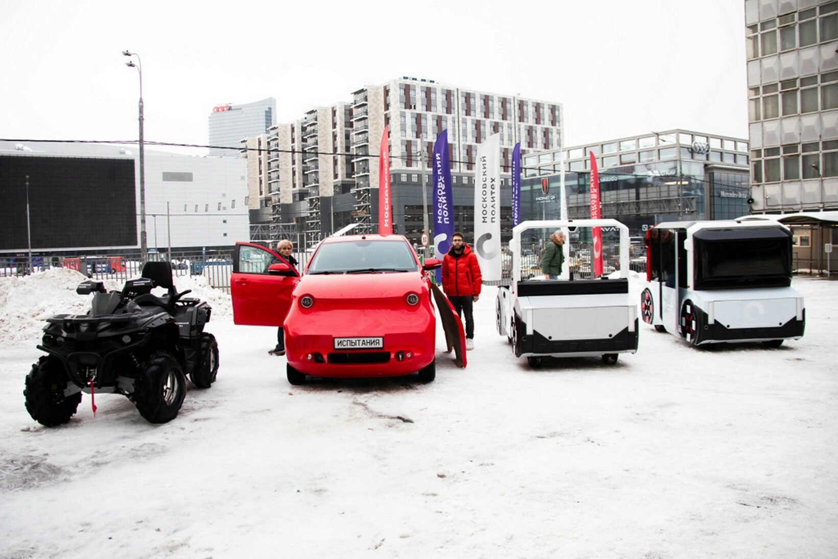 Avtotor Amber : la voiture électrique russe se dévoile (presque)