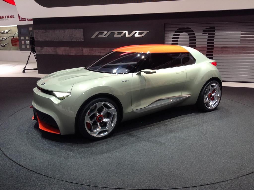 Kia Provo : le petit concept-car hybride