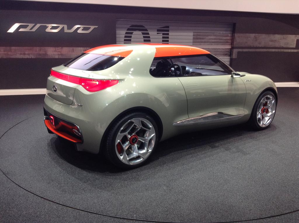 Kia Provo : le petit concept-car hybride