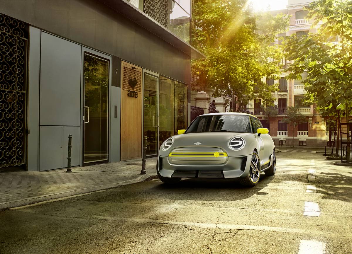 Francfort 2017 : la Mini Electric Concept en avant-première