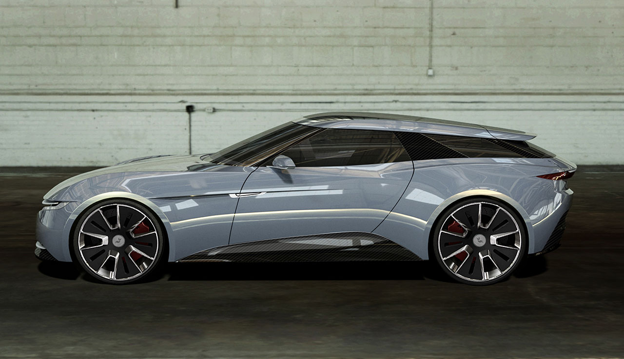 La start-up électrique Alcraft dévoile un concept de break survolté