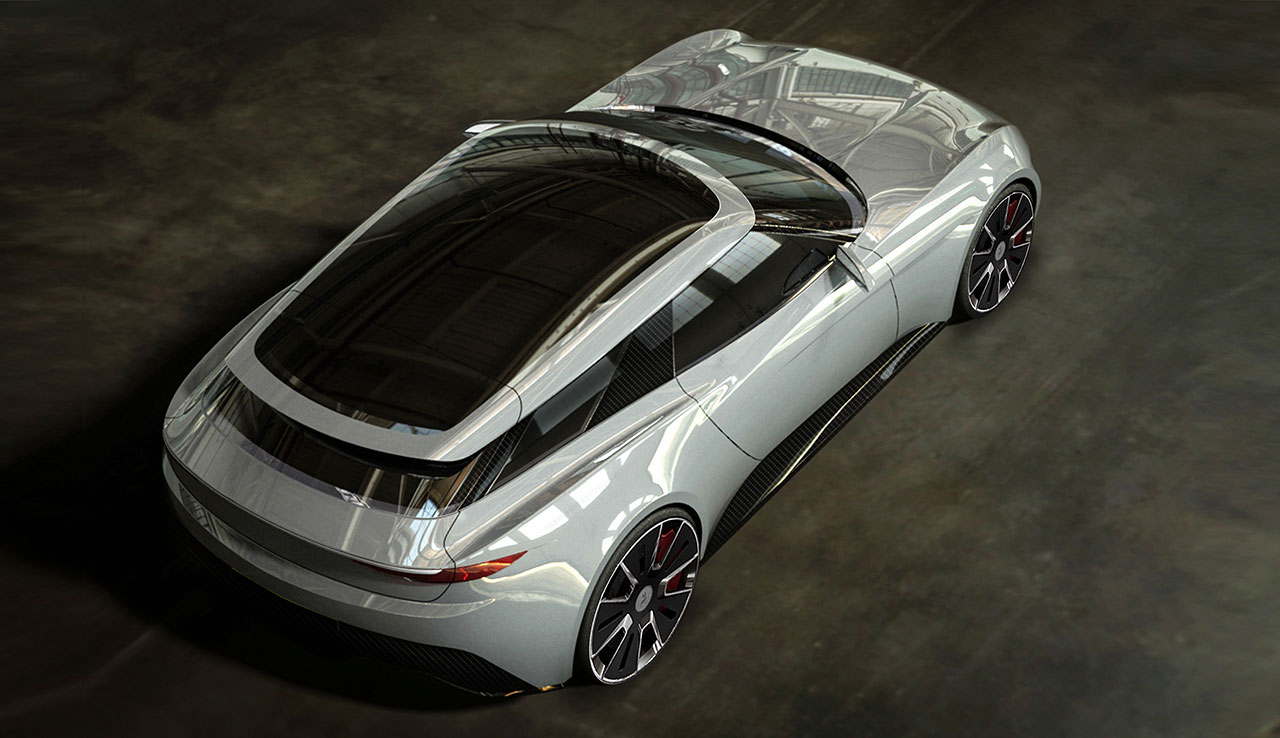 La start-up électrique Alcraft dévoile un concept de break survolté