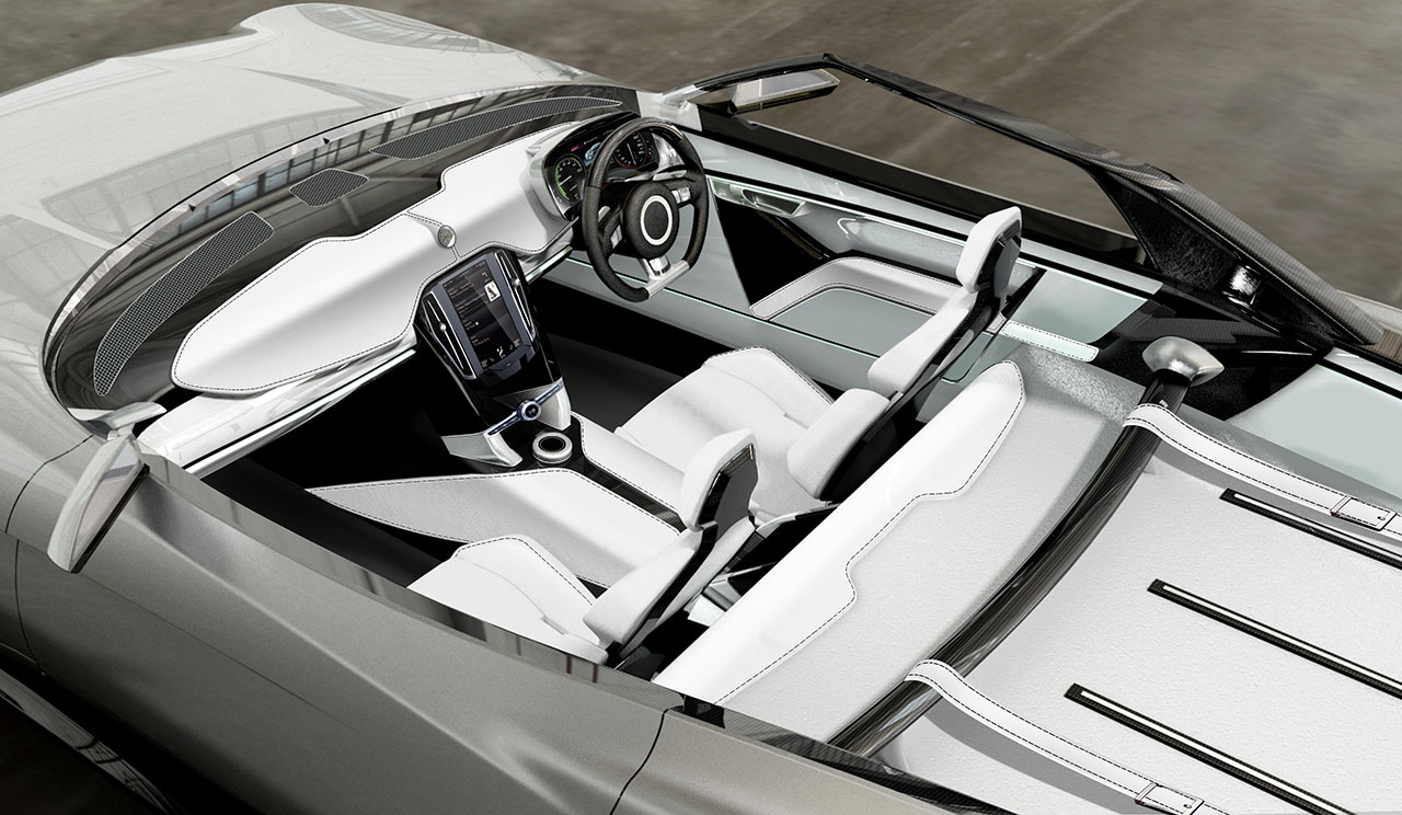 La start-up électrique Alcraft dévoile un concept de break survolté