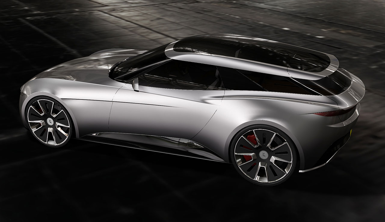 La start-up électrique Alcraft dévoile un concept de break survolté