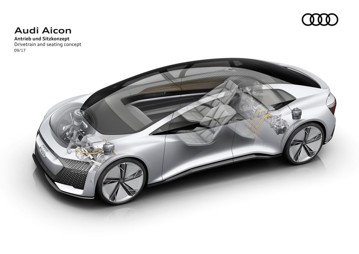 Audi Aicon : un concept électrique et autonome pour Francfort