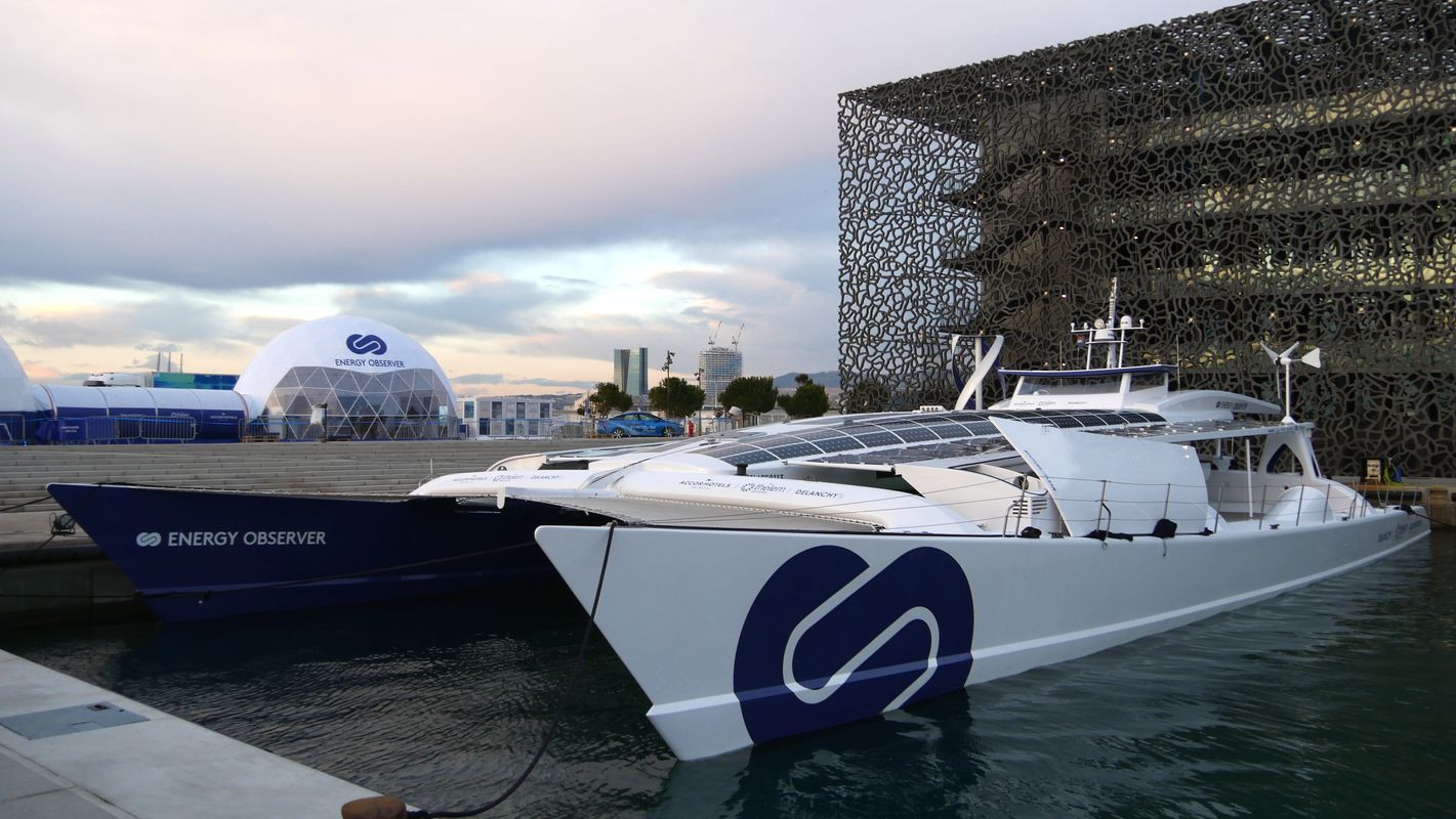 Energy Observer : un laboratoire flottant des énergies renouvelables
