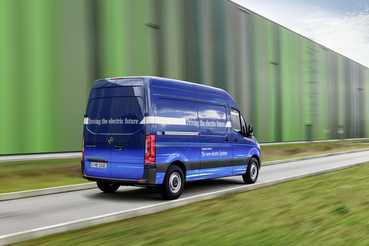 Nouveau Mercedes Sprinter : l’électrique attendu pour 2019