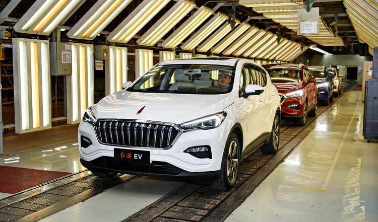 Hongqi E-HS3 : le SUV électrique chinois entre en production