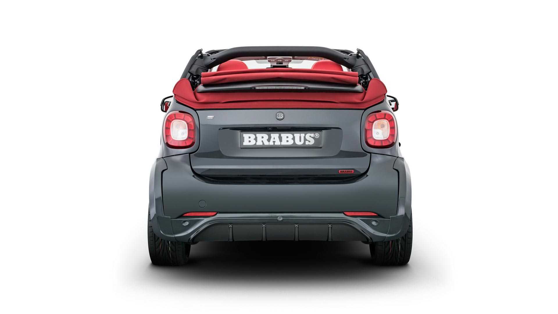 Ultimate E Shadow Edition : une Smart ForTwo EQ Cabrio électrisée par Brabus