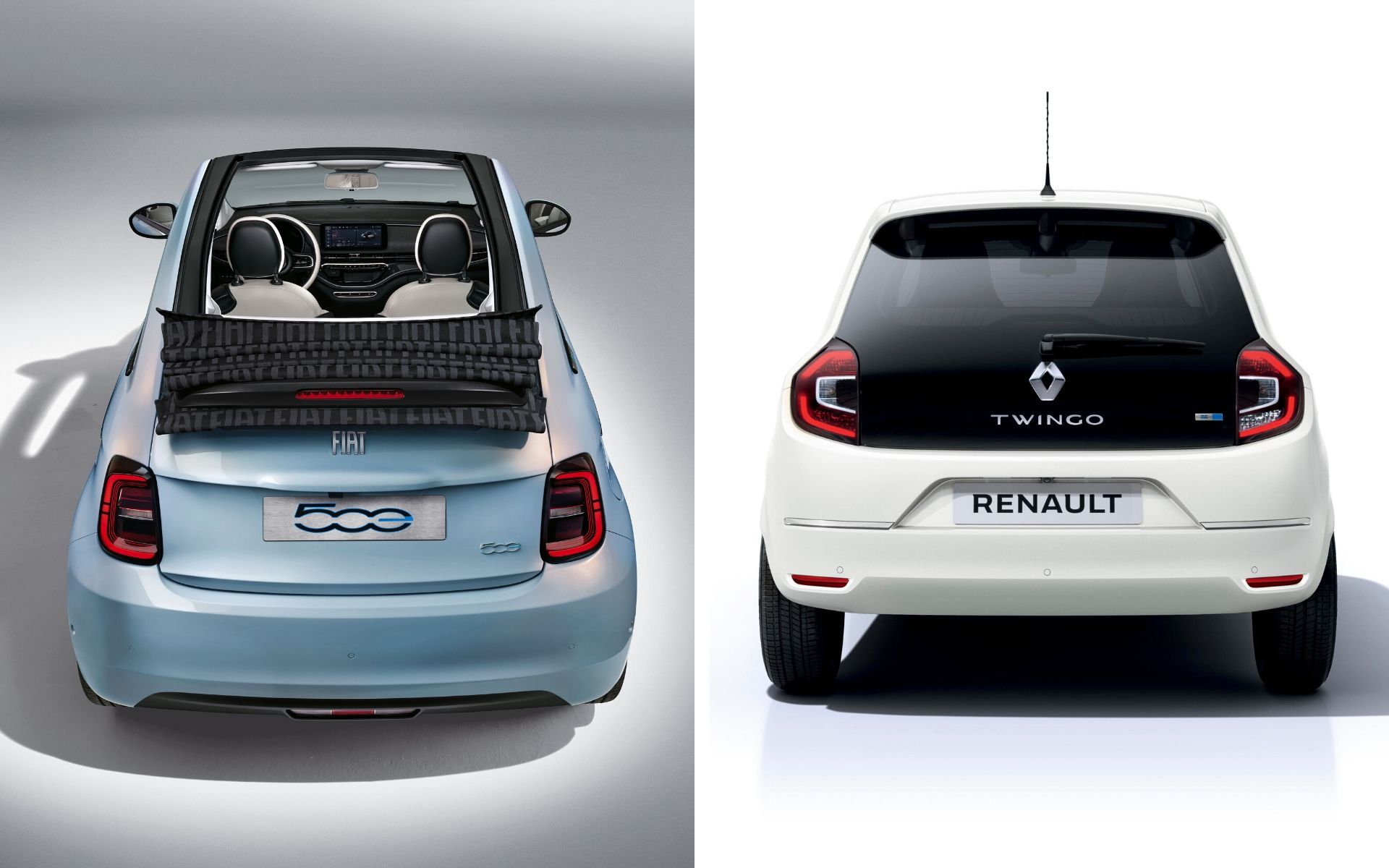 Fiat 500e vs Renault Twingo Z.E : le duel des petites électriques