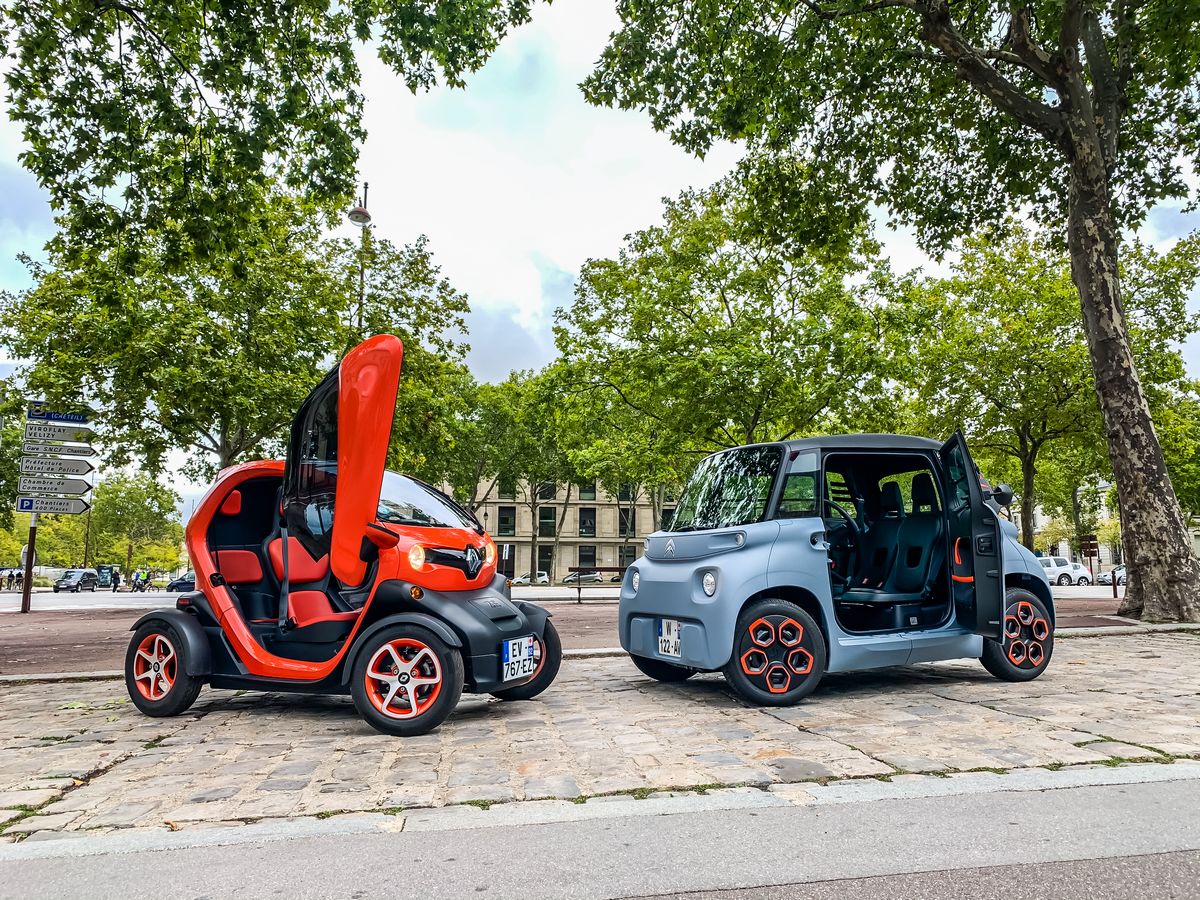 Essai comparatif Citroën AMI vs Renault Twizy : duel électrique