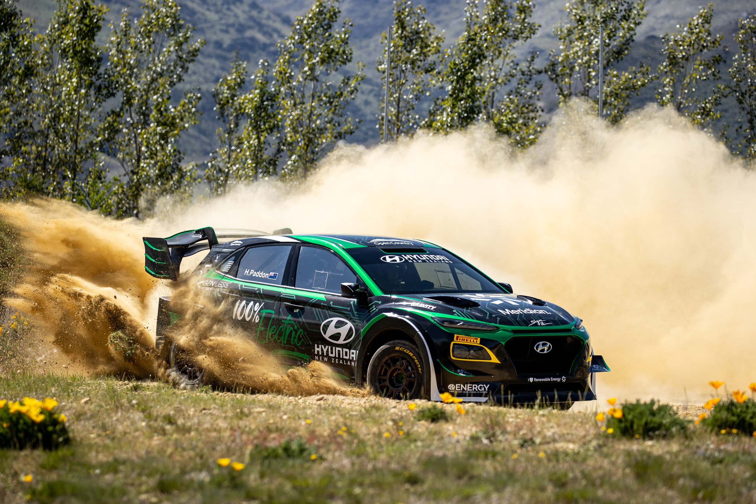 Sport : un Hyundai Kona électrique de rallye prêt pour 2021