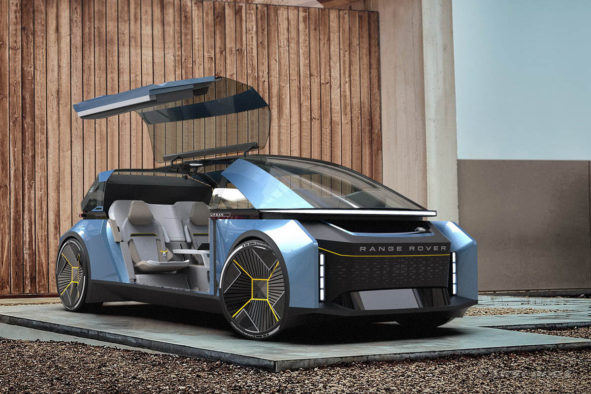 Range Rover Urban Concept : une voiture électrique et autonome pour la ...