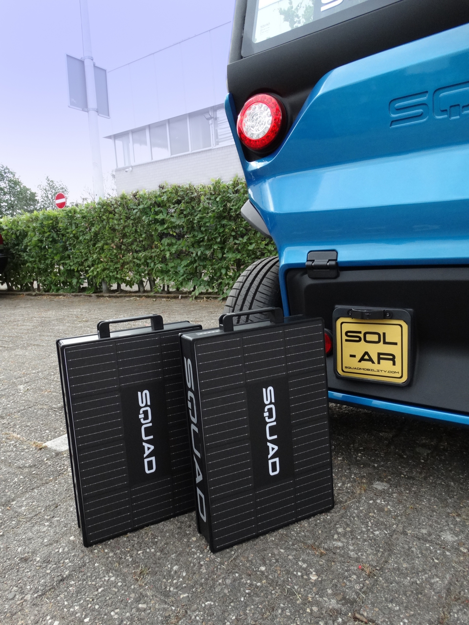 Squad Solar City Car, la mini-citadine solaire venue des Pays-Bas