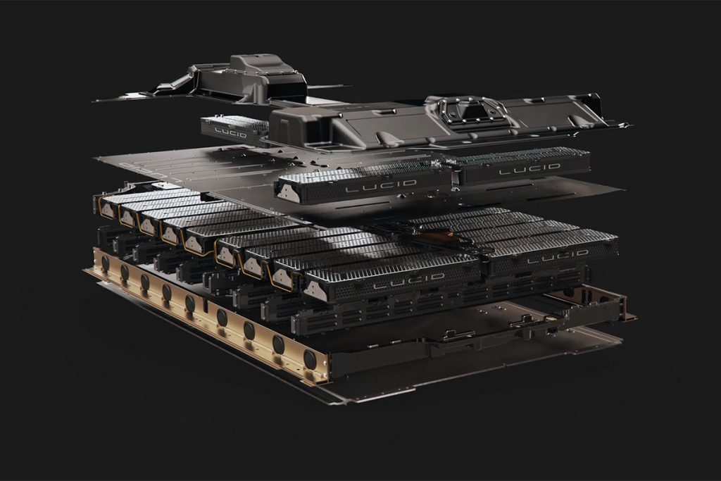 Lucid : de nouvelles cellules 2170 fournies par Panasonic