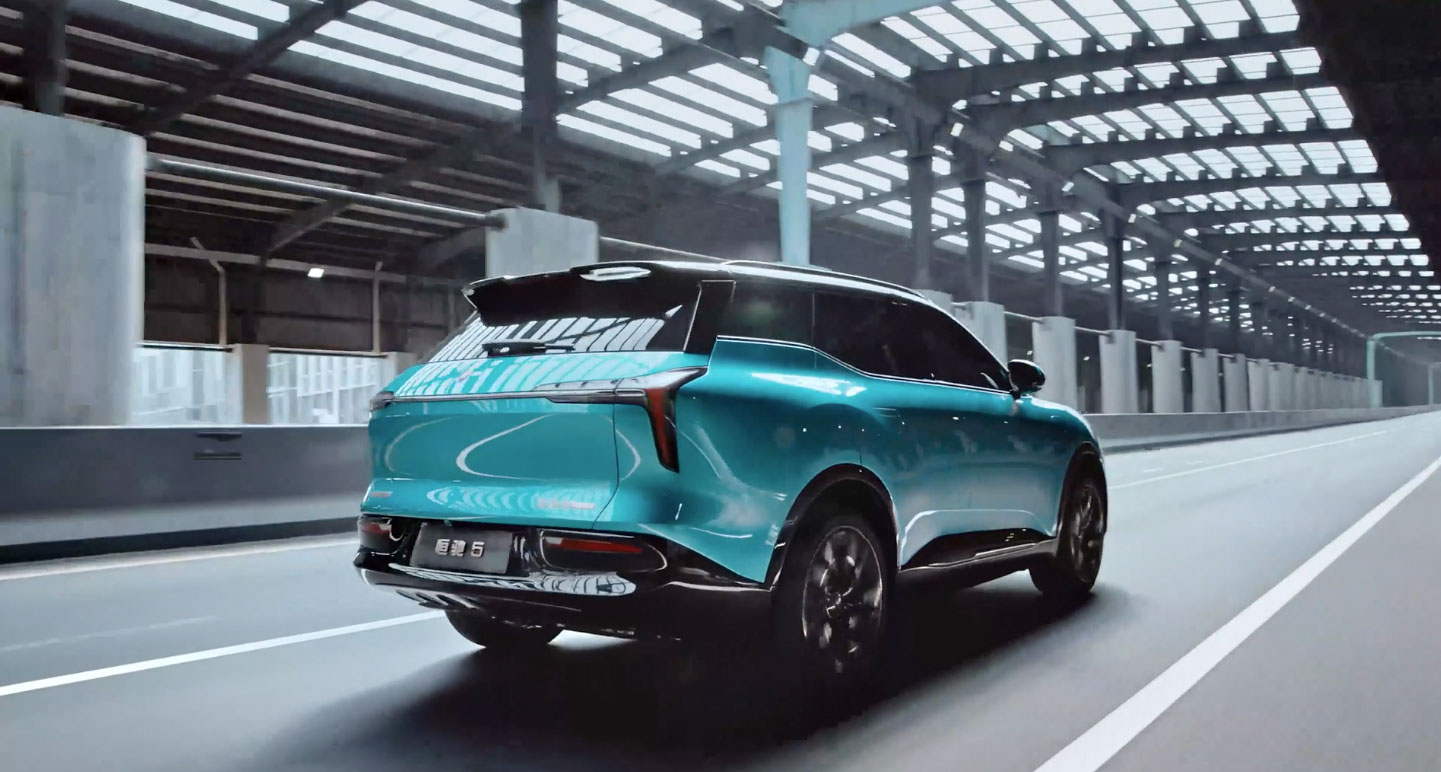 Evergrande lance enfin son SUV électrique Hengchi 5 en Chine