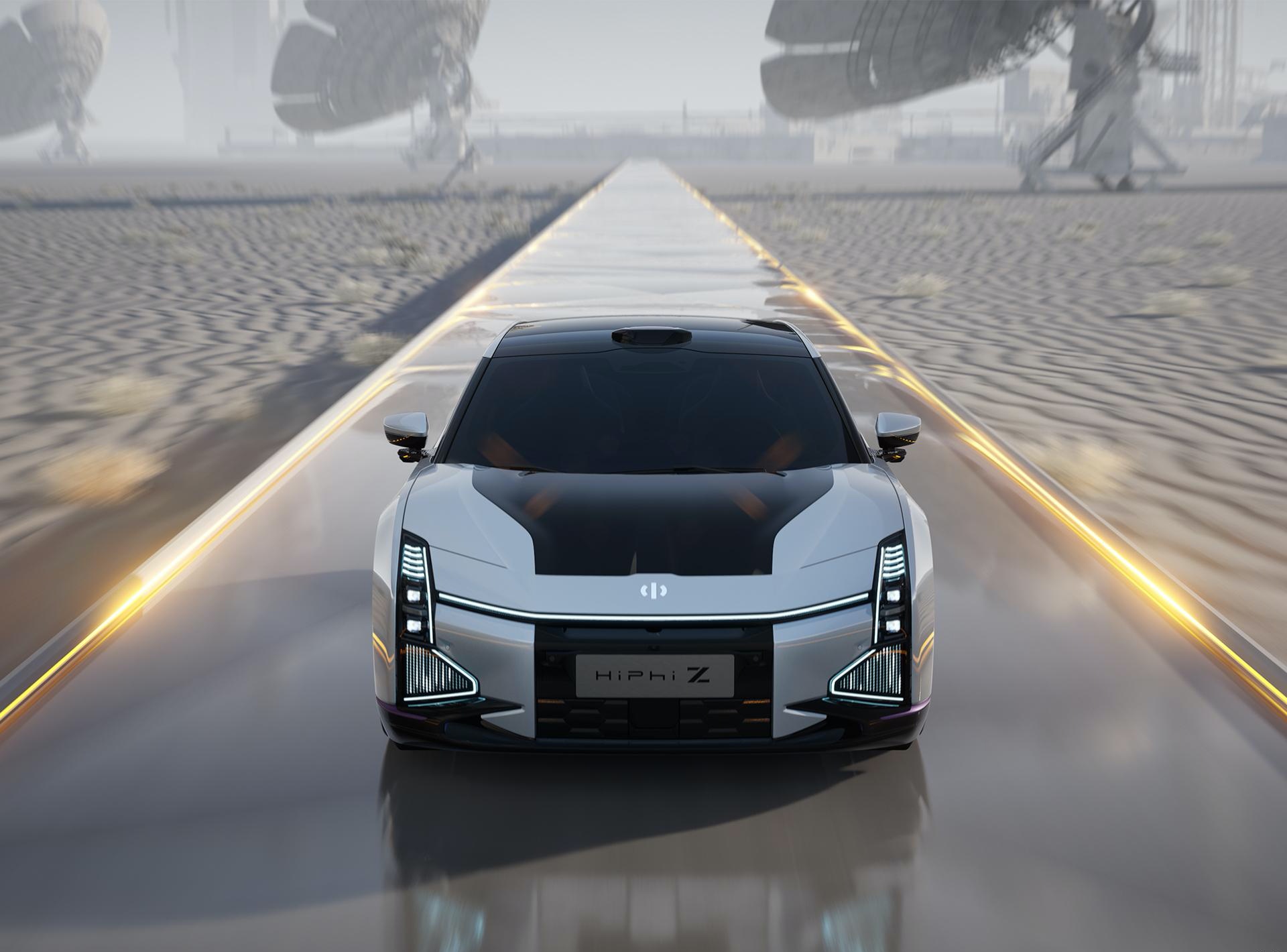 HiPhi Z, la plus chère et la plus excentrique des berlines électriques chinoises