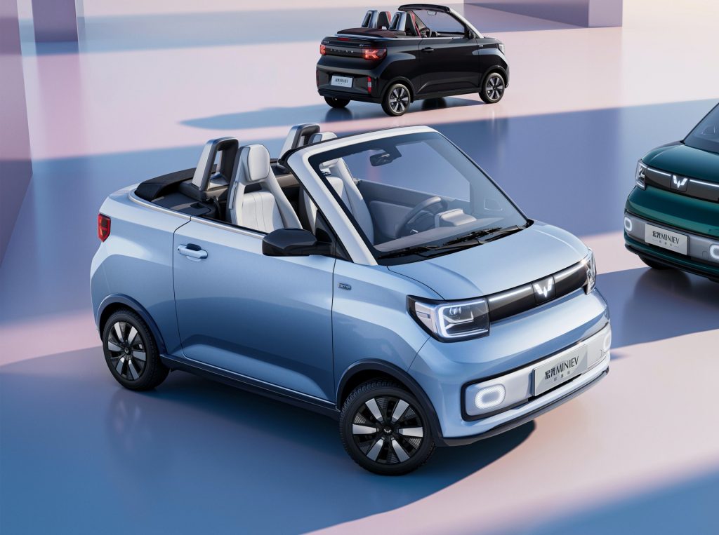 Wuling Hongguang Mini EV Cabrio, le cabriolet électrique le moins cher du monde