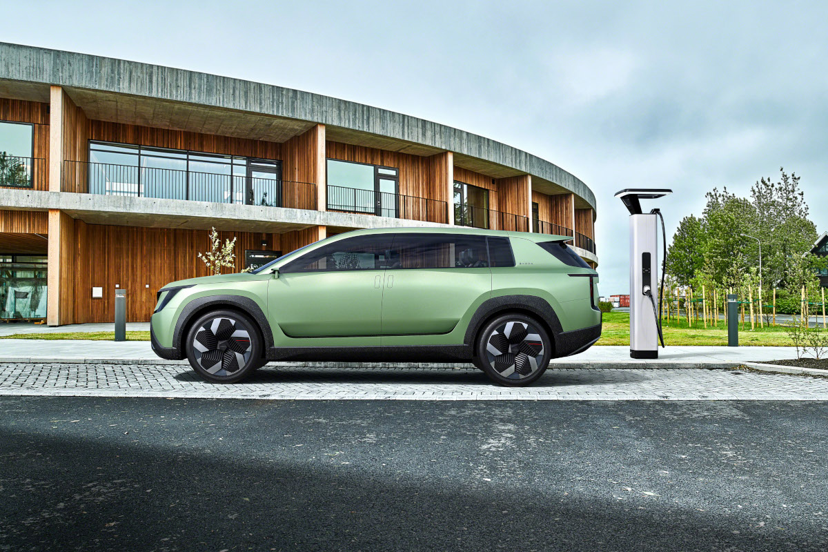 Skoda Vision 7S : on est monté à bord du SUV électrique à 7 places