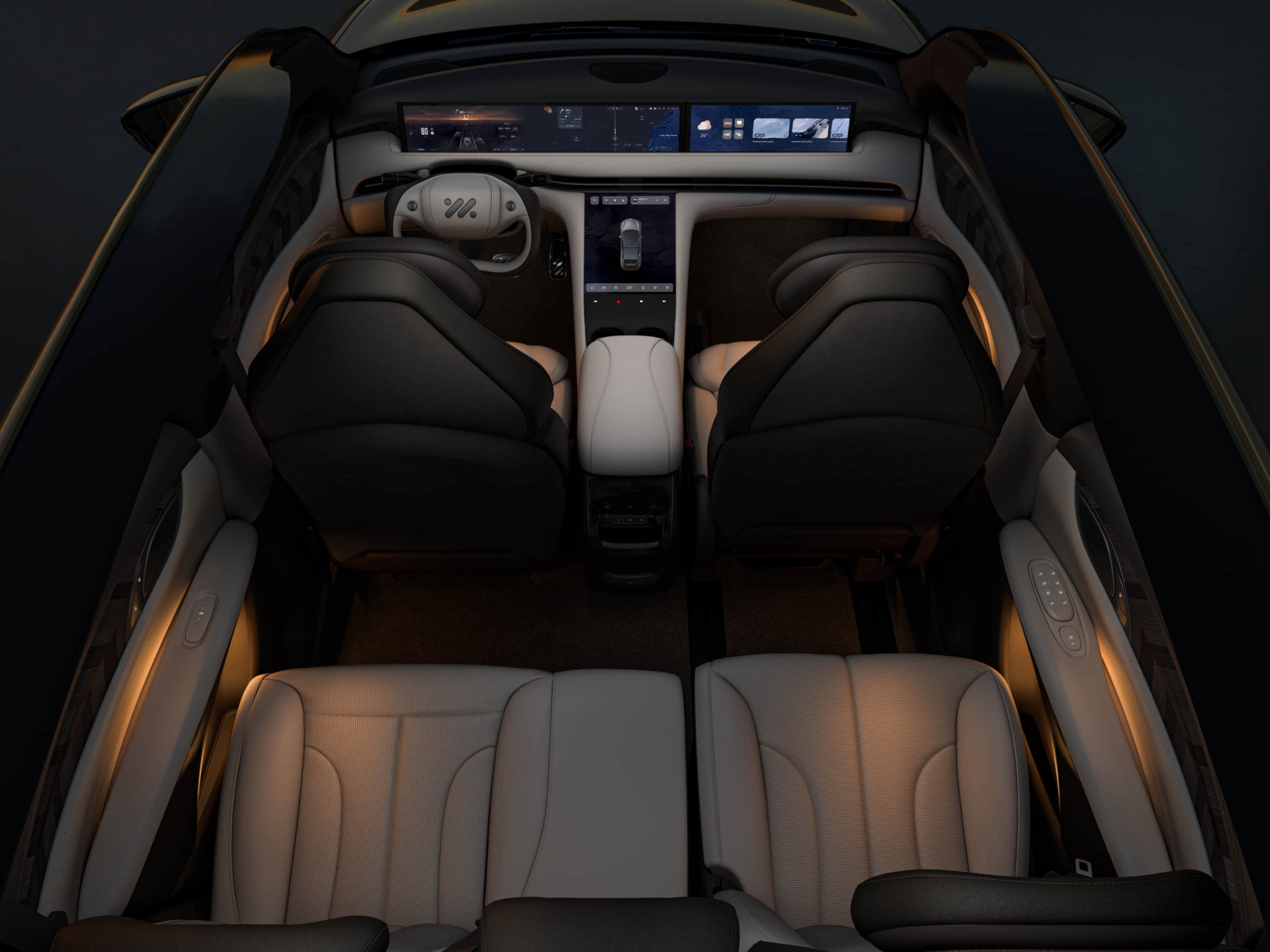 SAIC et Alibaba présentent leur seconde voiture électrique, le SUV IM LS7