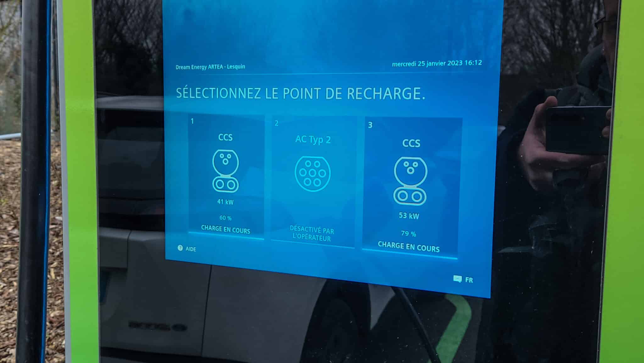 Dream Energy, réseau de recharge français avec de l'énergie verte