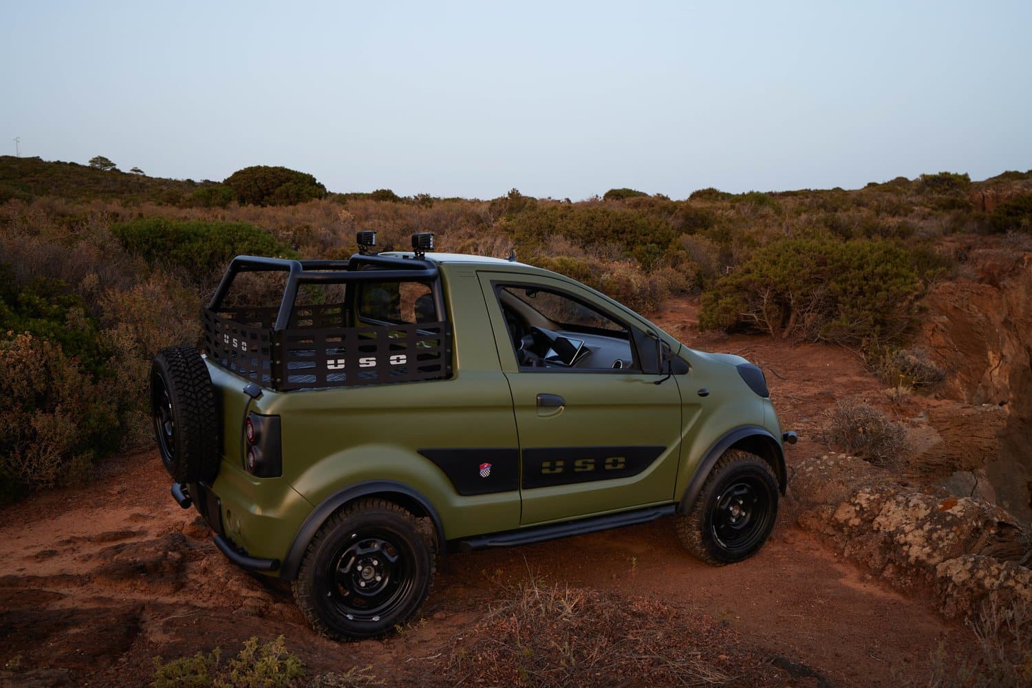 Giannini présente l'USO, un pick-up électrique sans permis