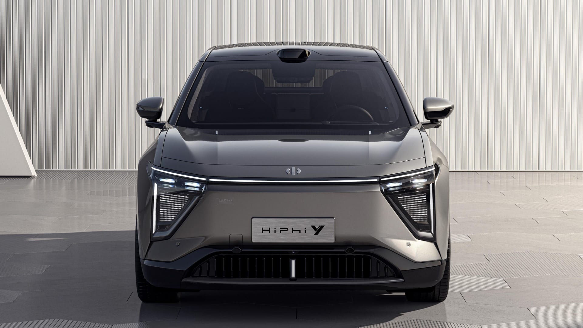 Hiphi Y, les premières photos avant la présentation du SUV électrique à Shanghai