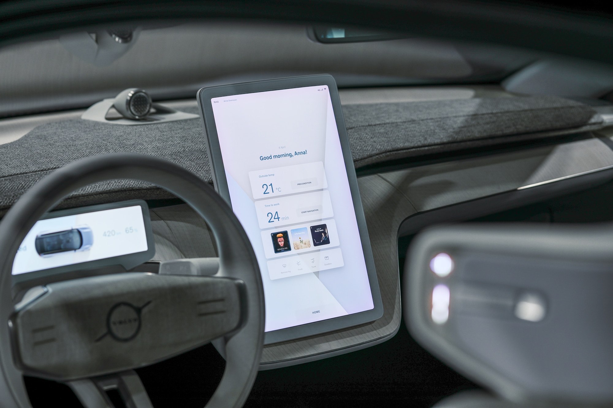 Volvo Recharge Concept : à bord du manifeste 100% électrique