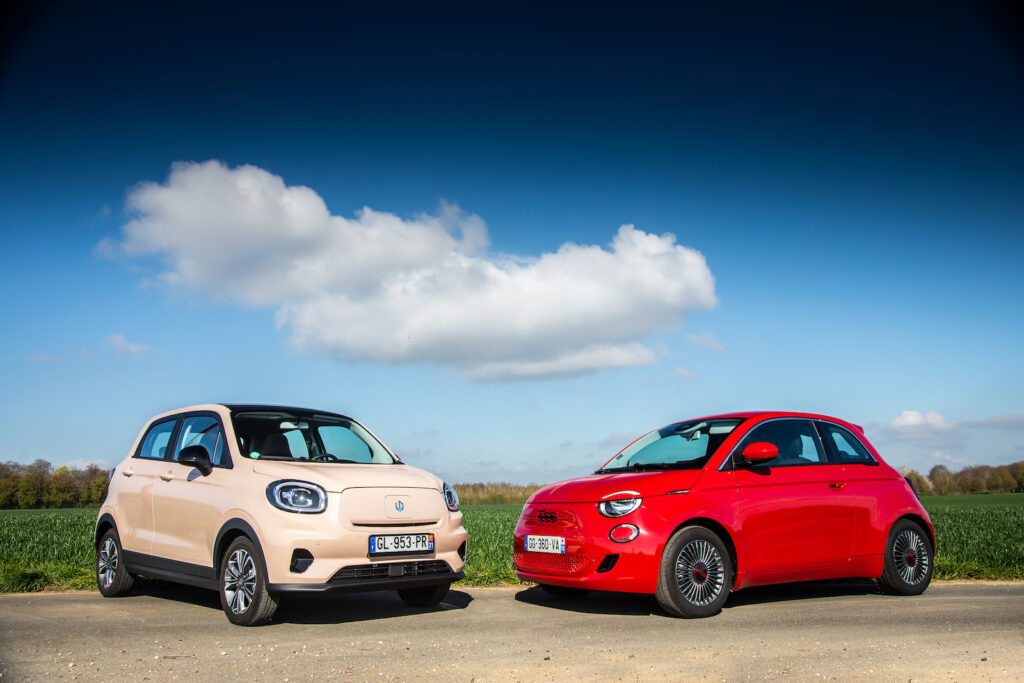 Comparatif Vidéo - Spacieuse Leapmotor T03 contre chère Fiat 500e