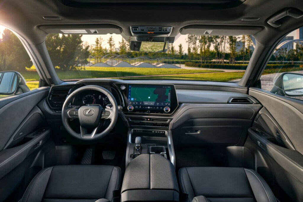 Lexus TX 550h+ : une puissante motorisation hybride rechargeable aux USA