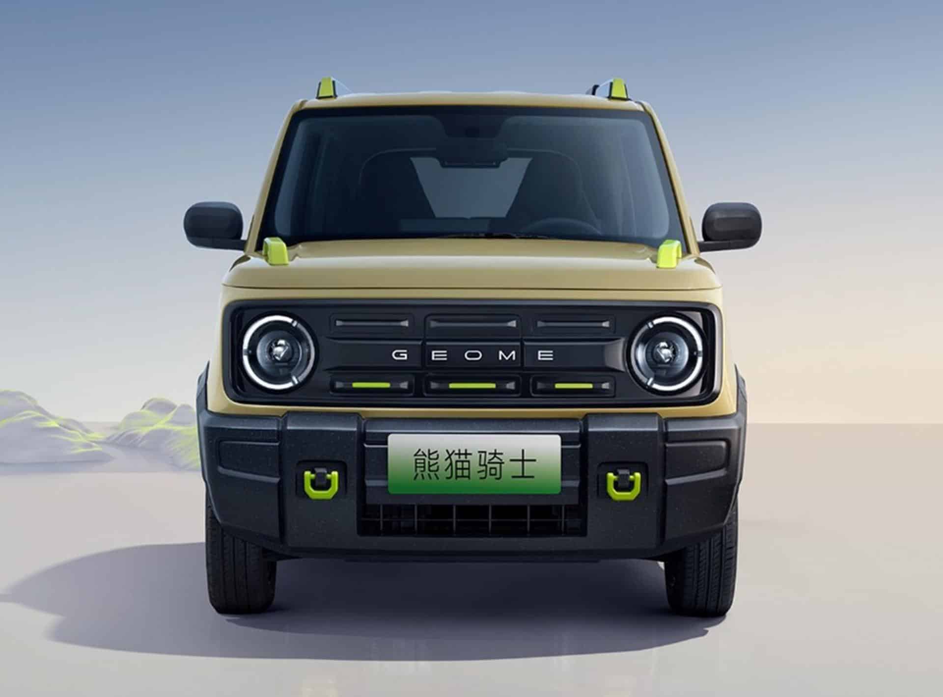 La Geely Panda Knight se transforme en micro SUV électrique