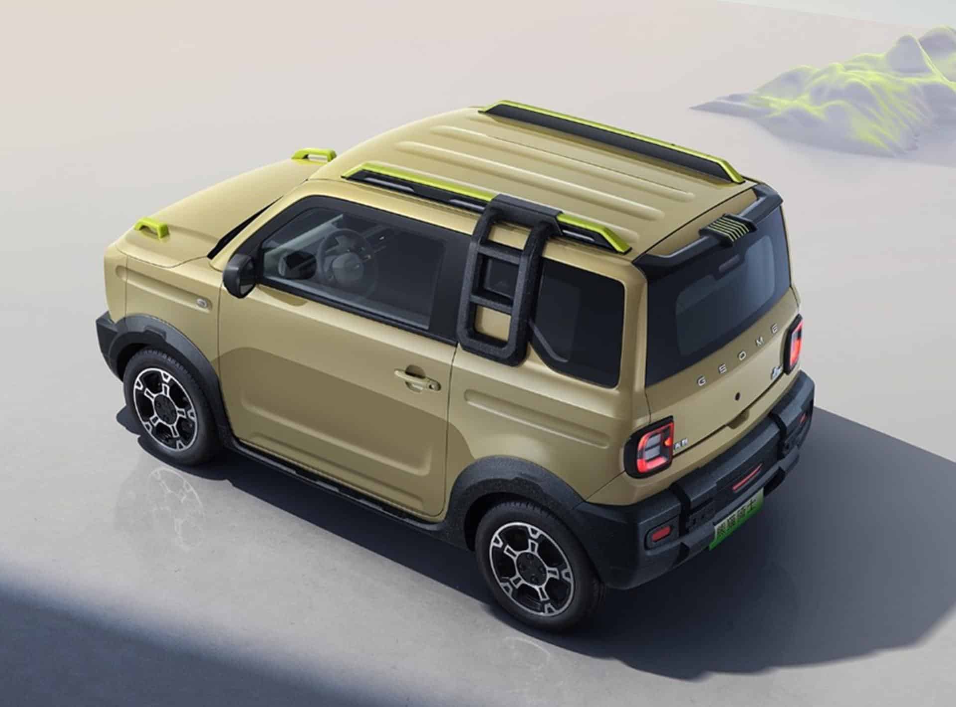 La Geely Panda Knight se transforme en micro SUV électrique