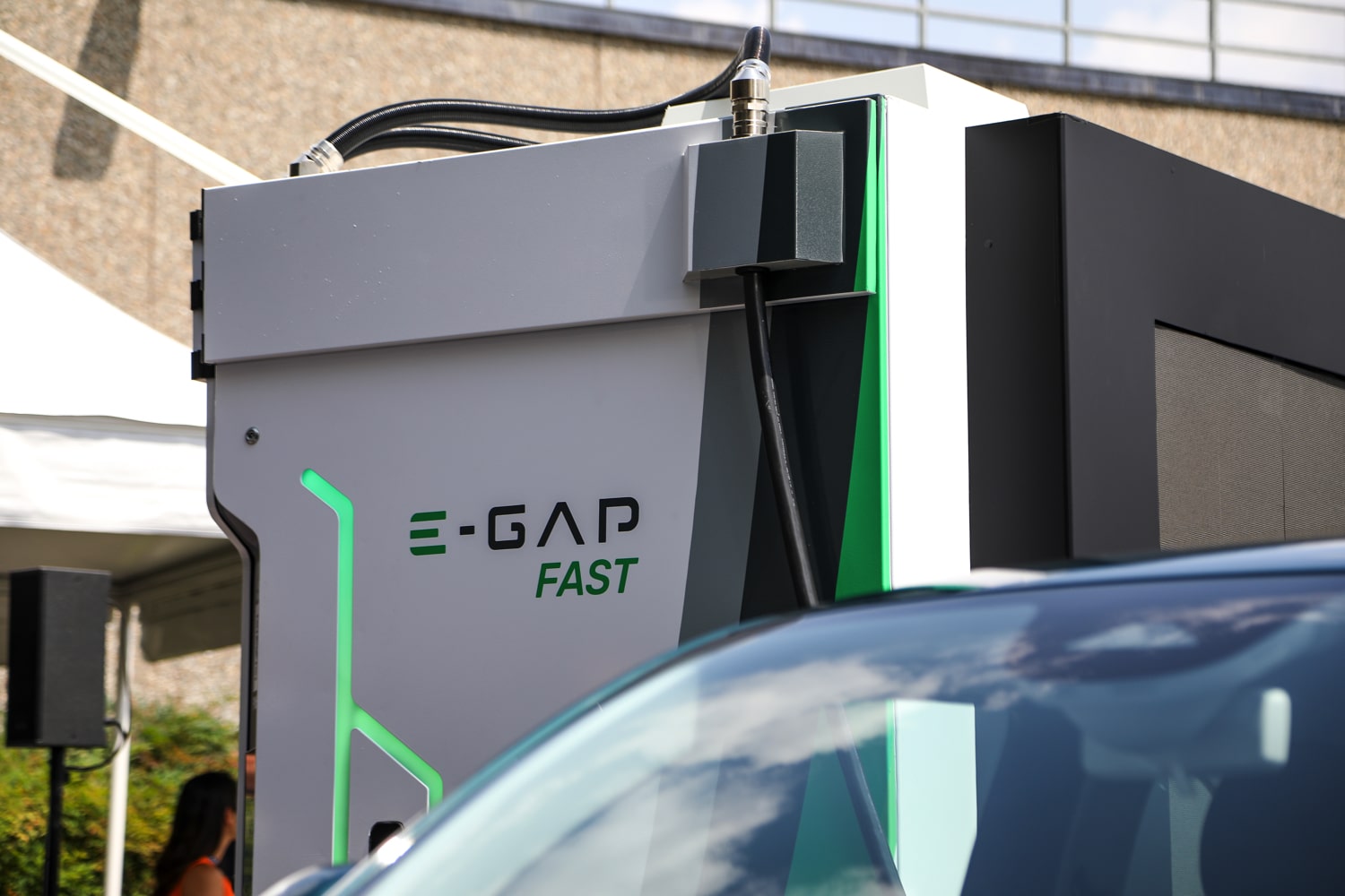 E-Gap Fast : notre découverte de la borne de recharge "off-grid"