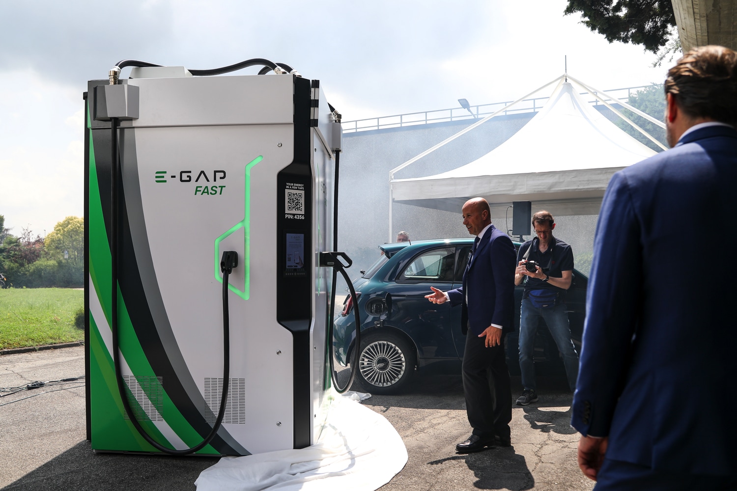 E-Gap Fast : notre découverte de la borne de recharge "off-grid"