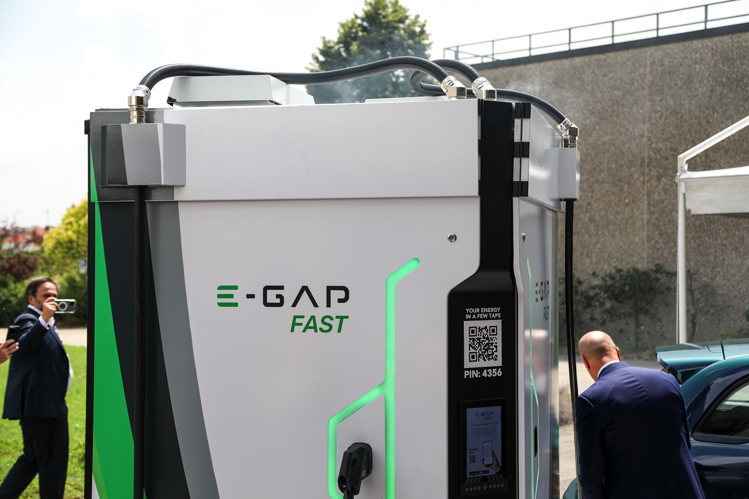 E-Gap Fast : notre découverte de la borne de recharge "off-grid"