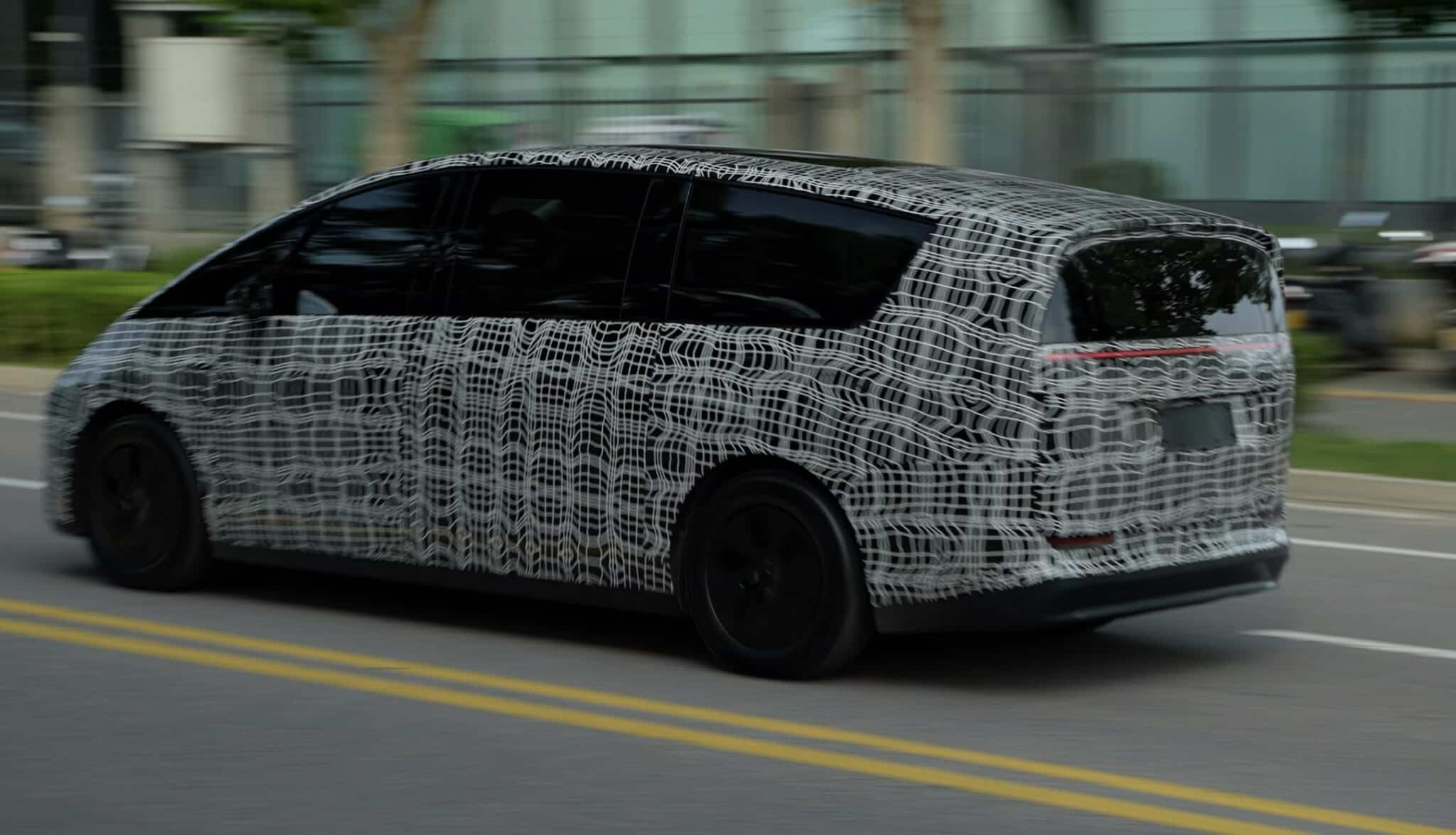 Le prototype du monospace électrique LI Auto Mega est de sortie.