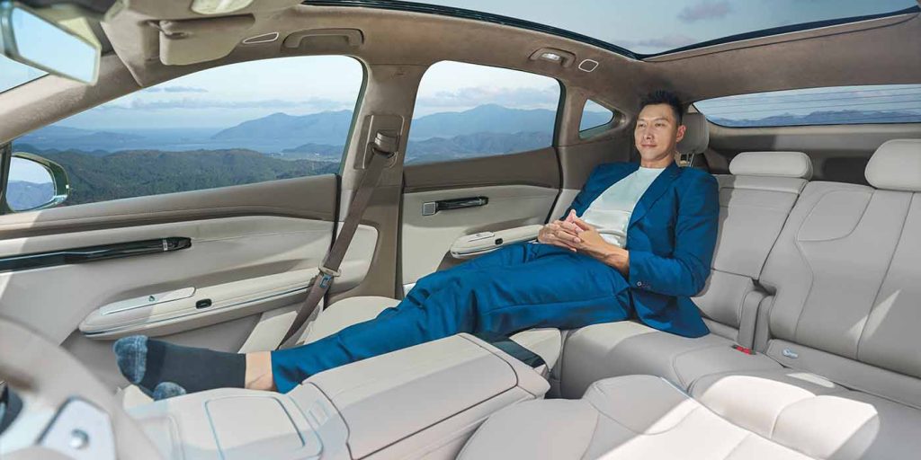 Aion Hyper HT, le SUV électrique chinois qui copie Porsche et Tesla