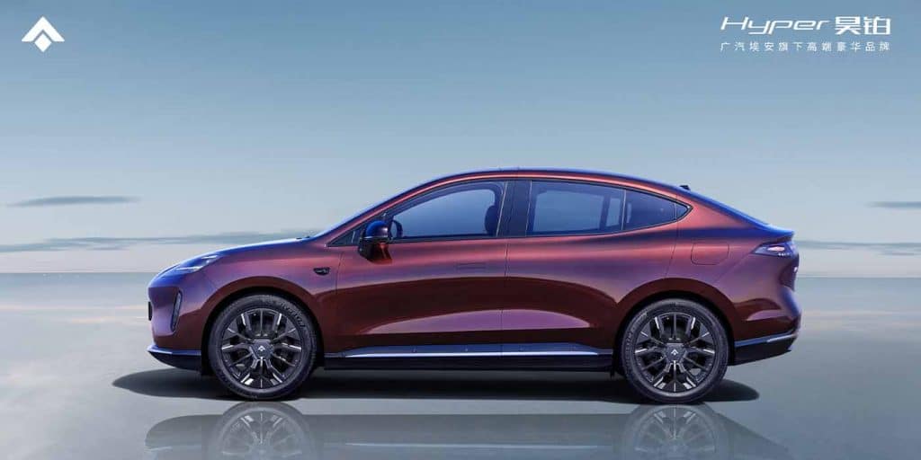Aion Hyper HT, le SUV électrique chinois qui copie Porsche et Tesla