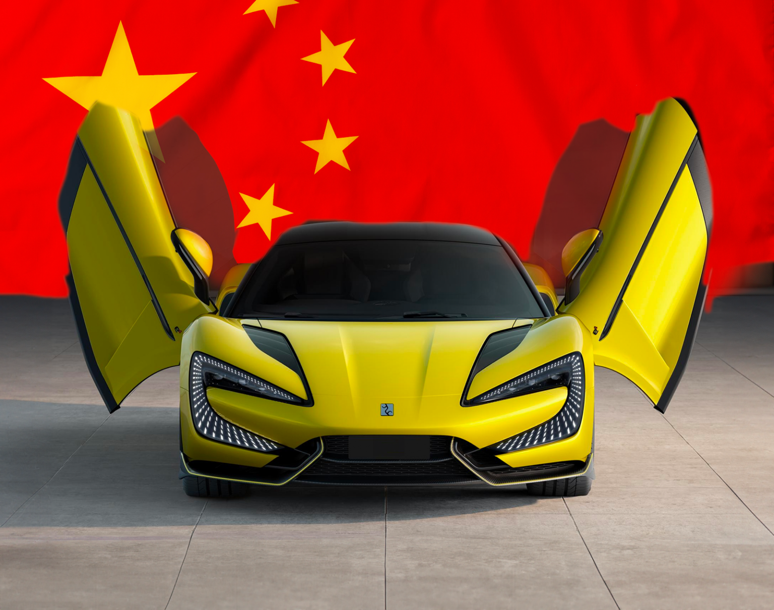 Cette supercar chinoise promet du (très) lourd