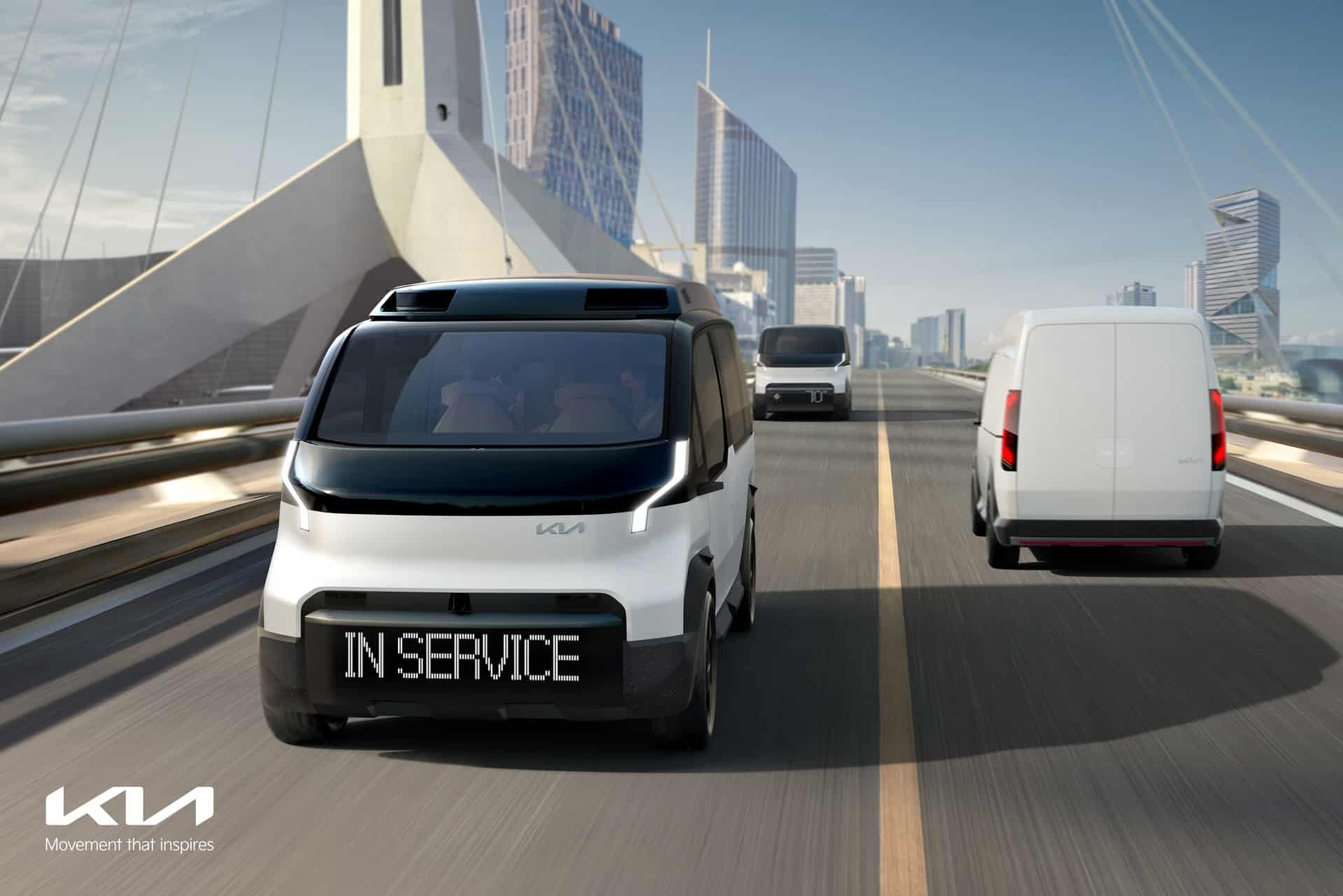 CES 2024 - Kia présente sa future gamme d'utilitaires électriques innovants