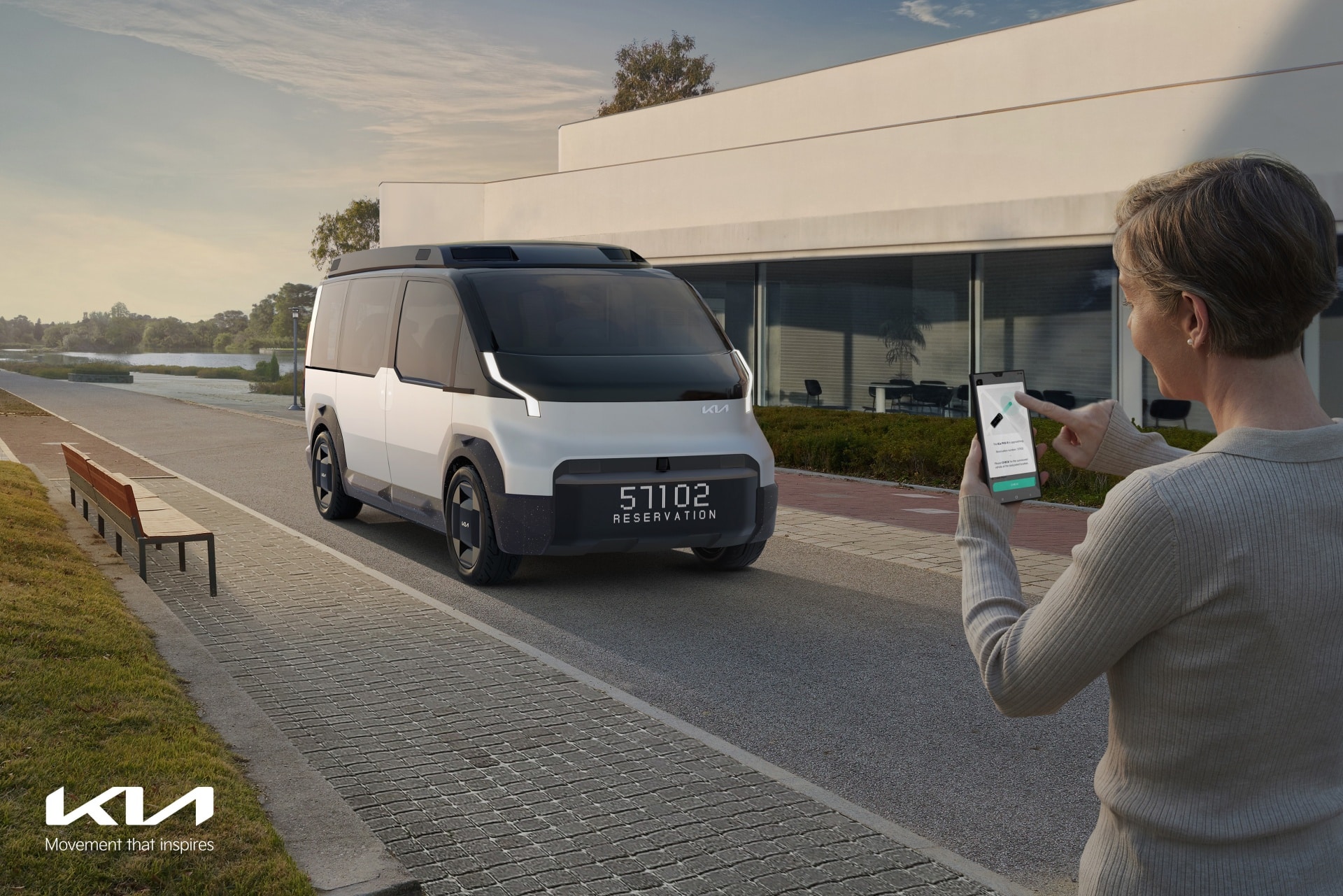 CES 2024 - Kia présente sa future gamme d'utilitaires électriques innovants
