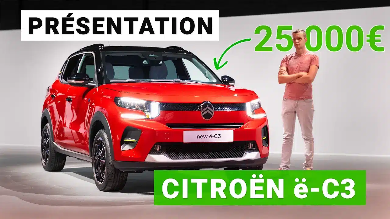 Nouvelle C3 électrique : tout petit prix, belle autonomie, Citroën ...
