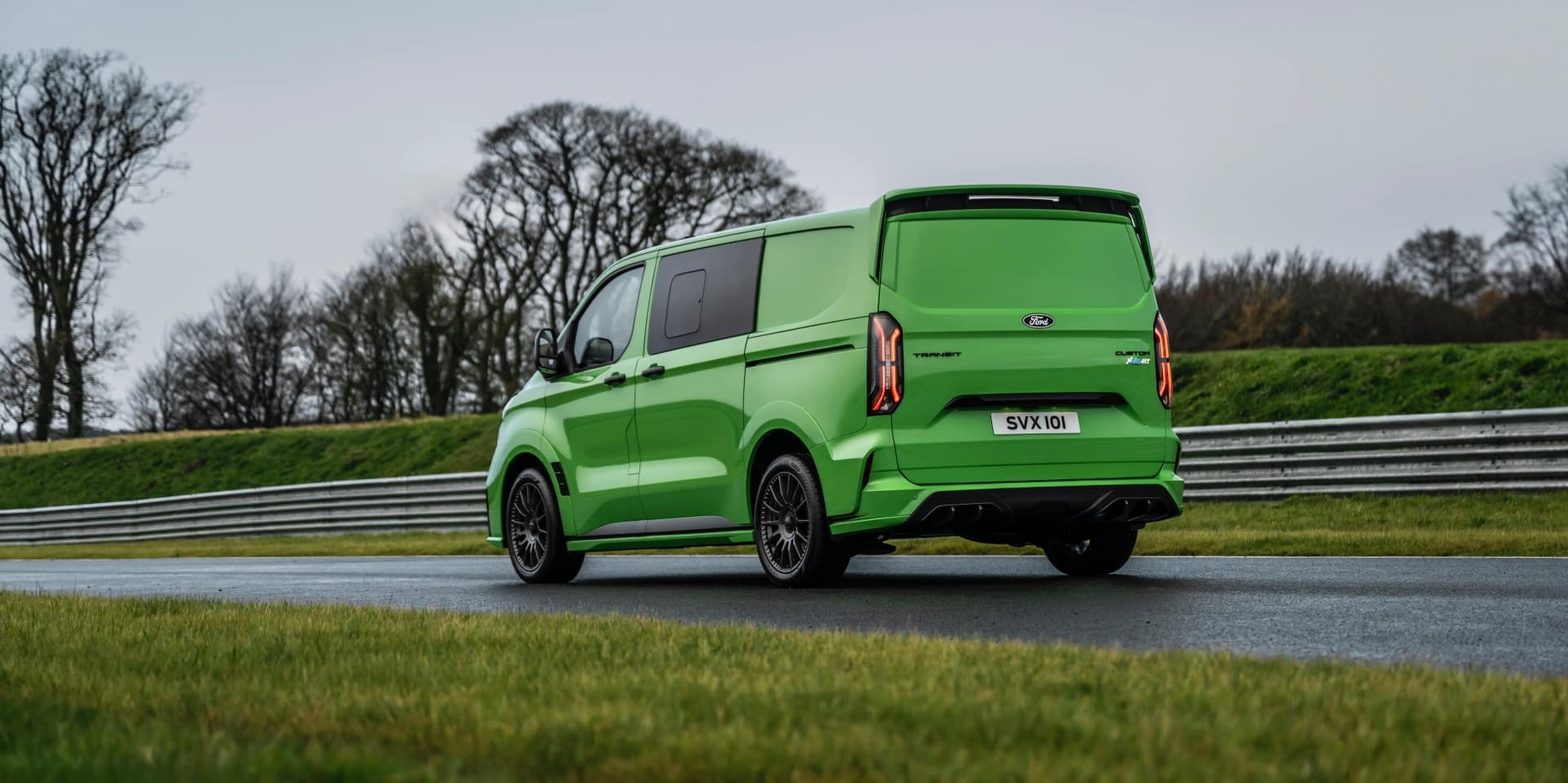 Ford Transit Custom MS-RT : le fourgon électrique sportif