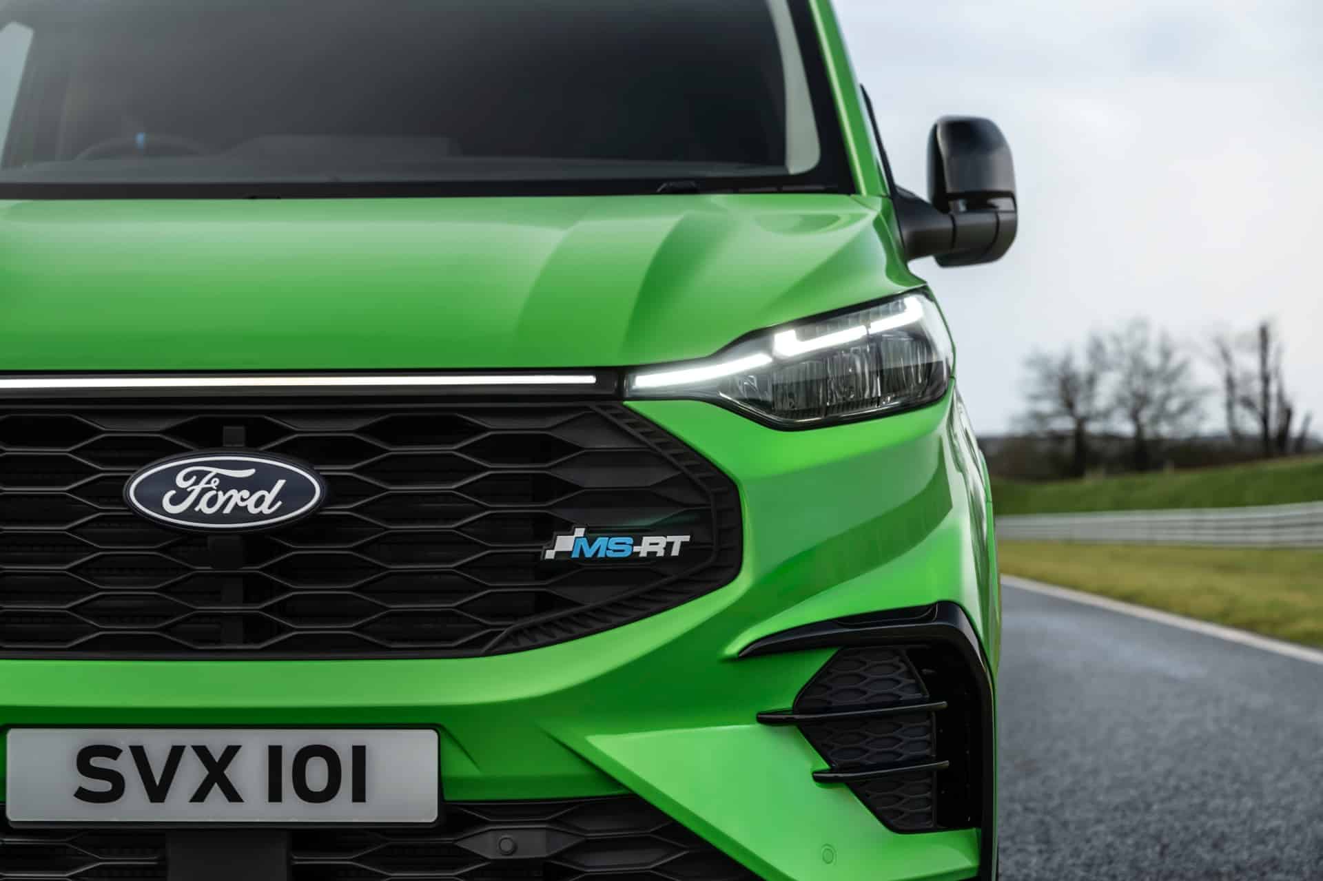 Ford Transit Custom MS-RT : le fourgon électrique sportif