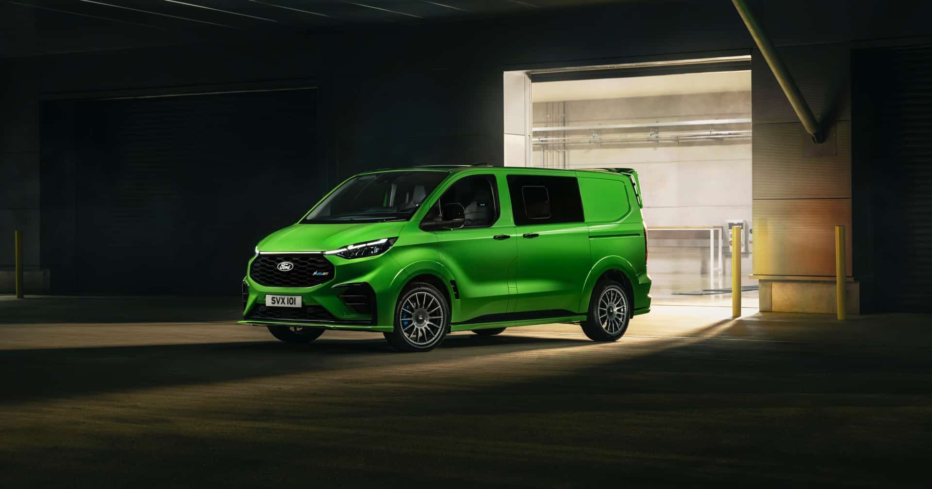 Ford Transit Custom MS-RT : le fourgon électrique sportif