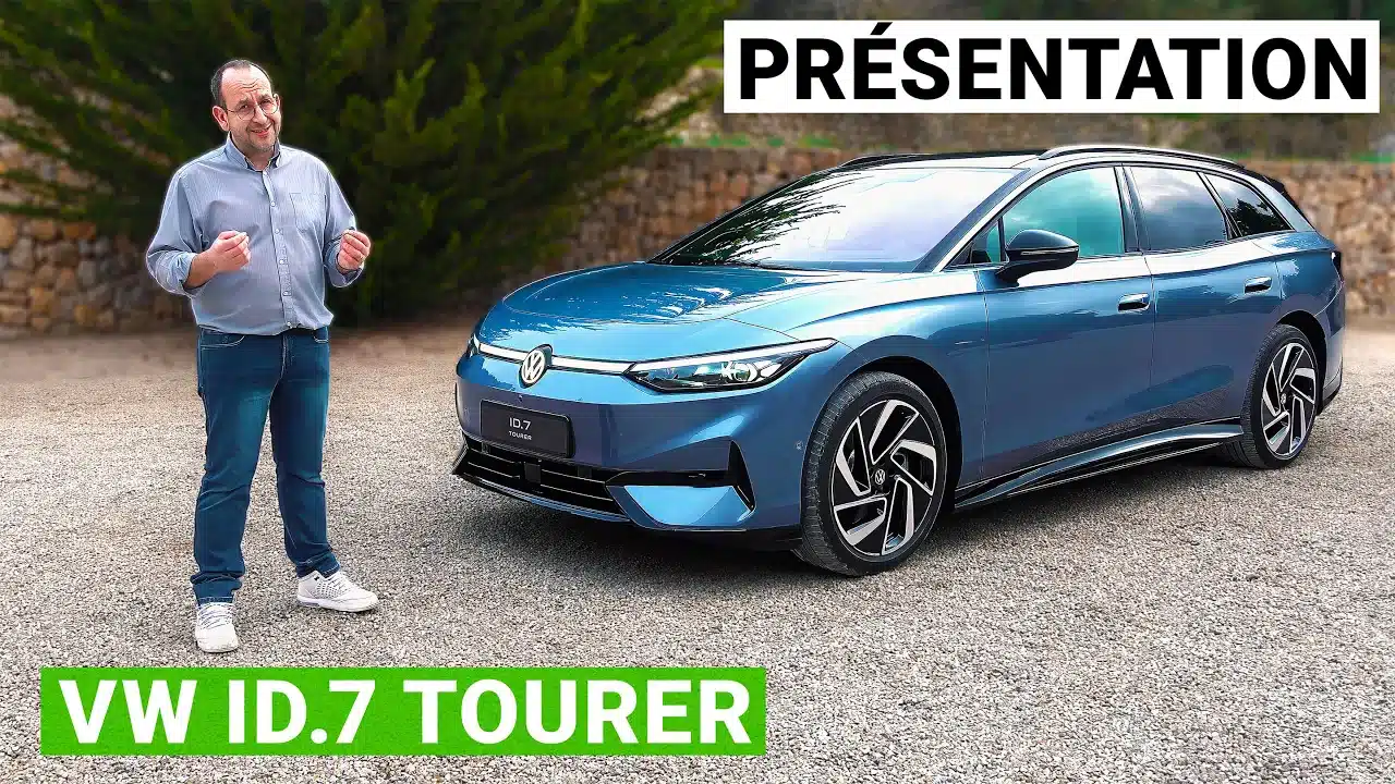 Volkswagen ID.7 Tourer : le constructeur dévoile son break électrique ...