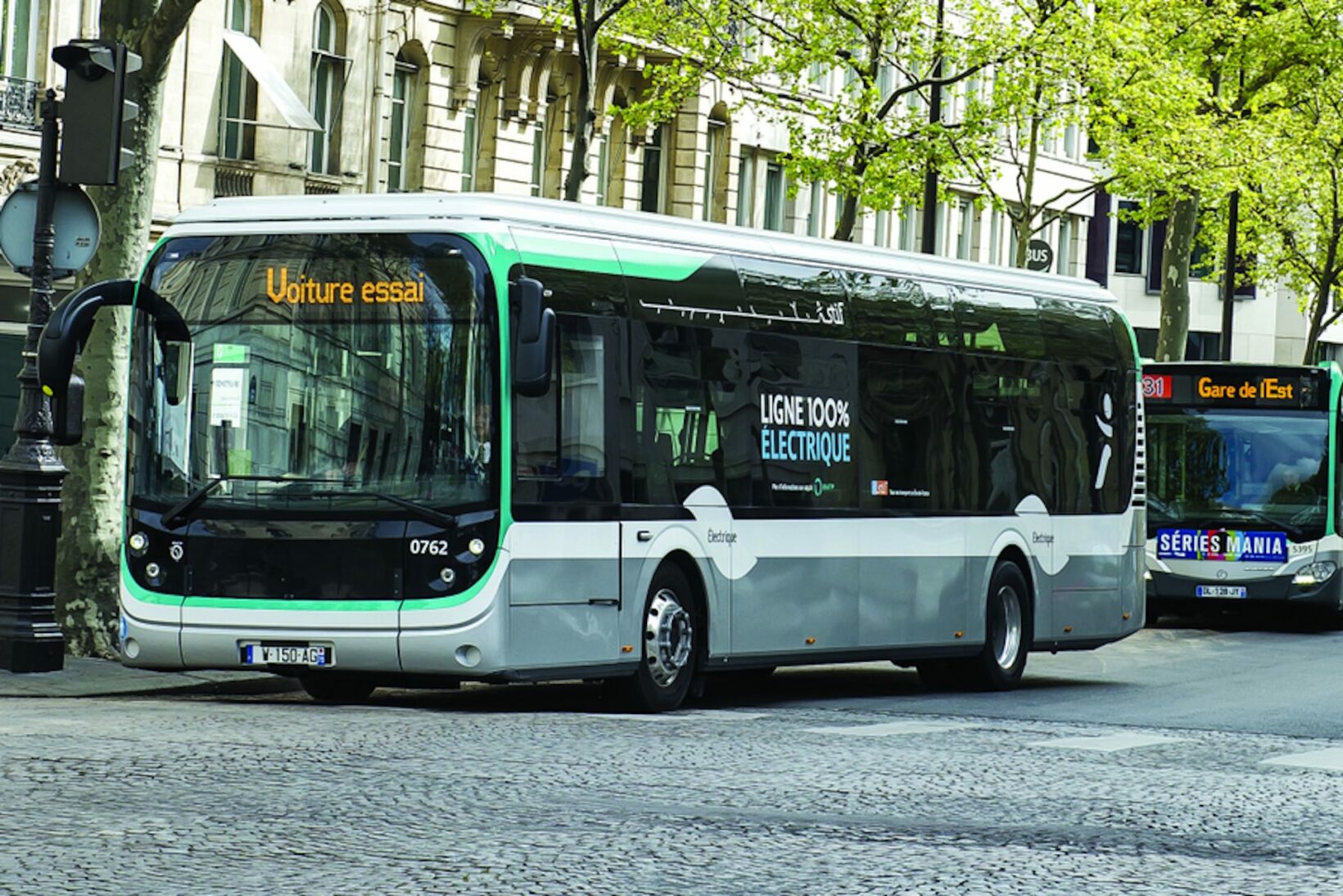 La région Île-de-France va recevoir 3 500 nouveaux bus propres