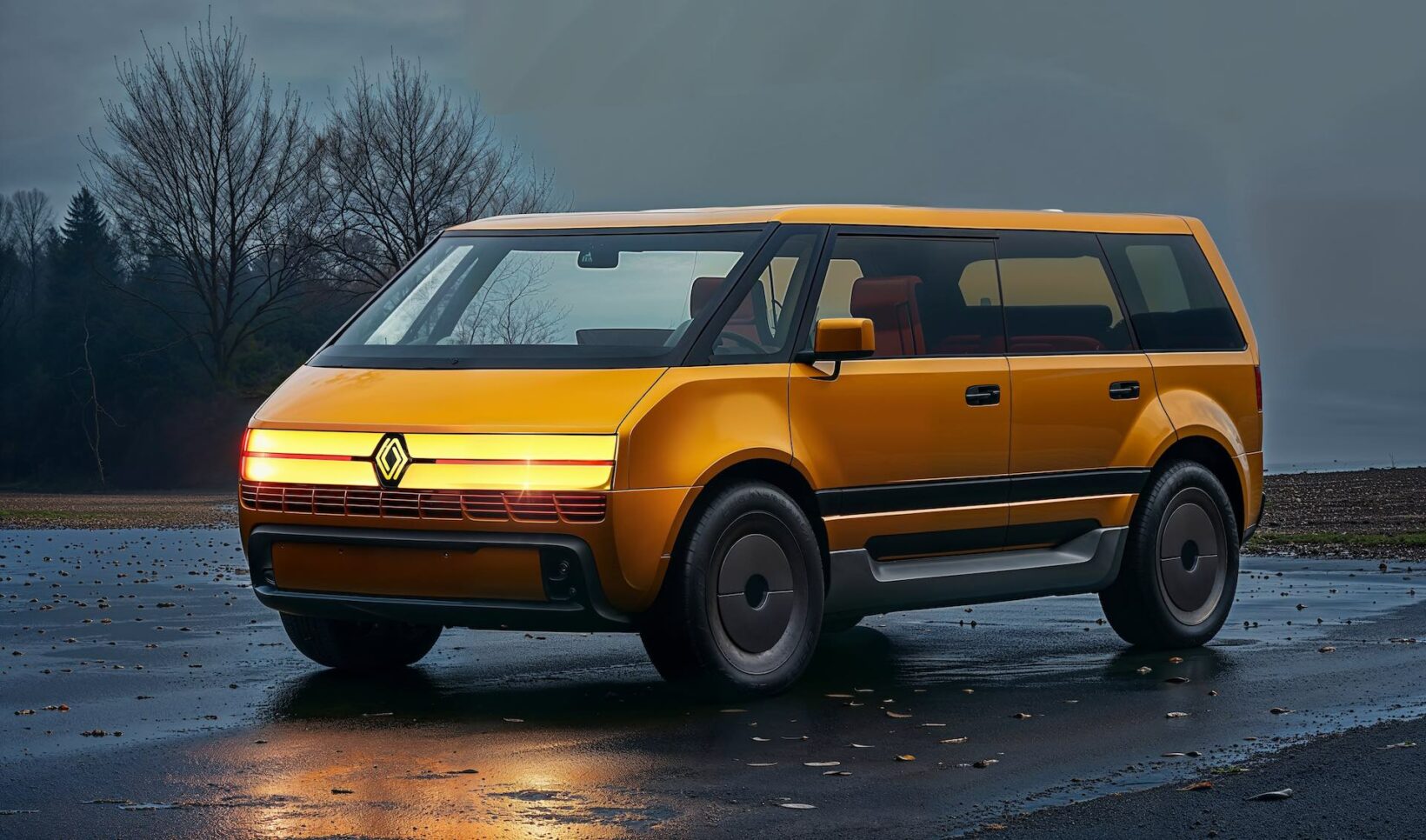 Un Renault Espace néo-rétro électrique, le poisson d'avril en retard